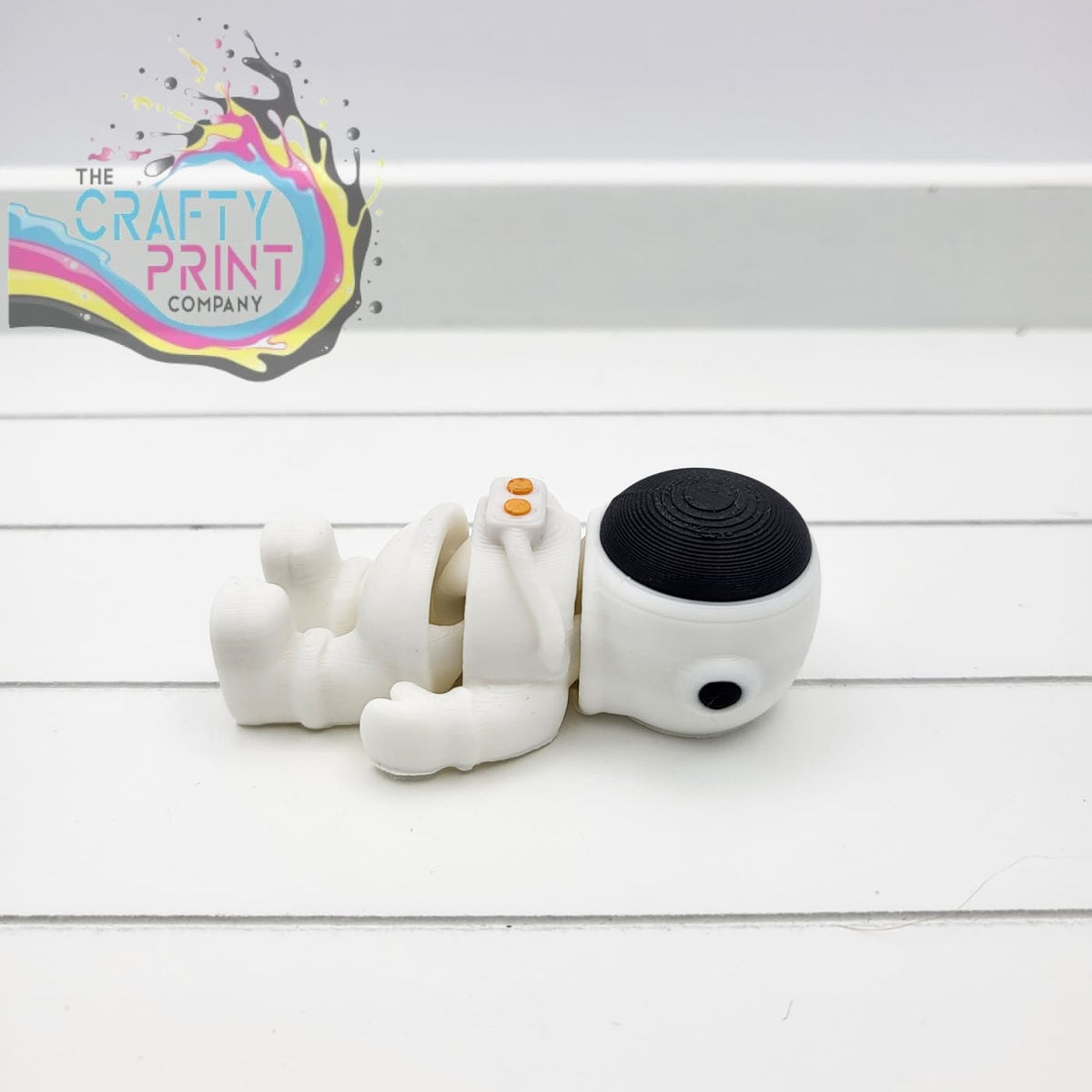 3D Printed Fully Articulated Mini Astronaut Fidget – The Crafty Print Company