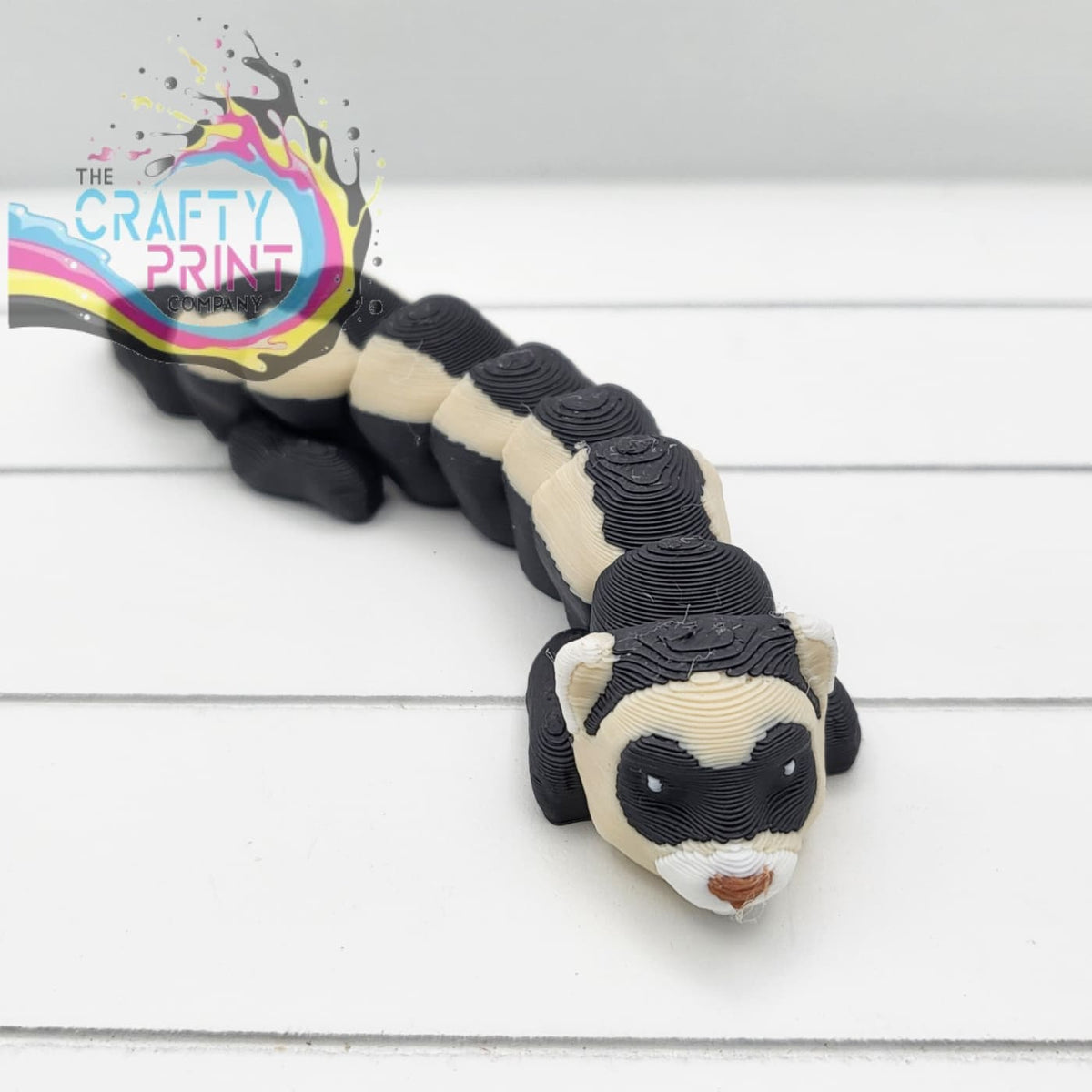 Ferret Articulated Flexi Fidget Toy – The Crafty Print Company