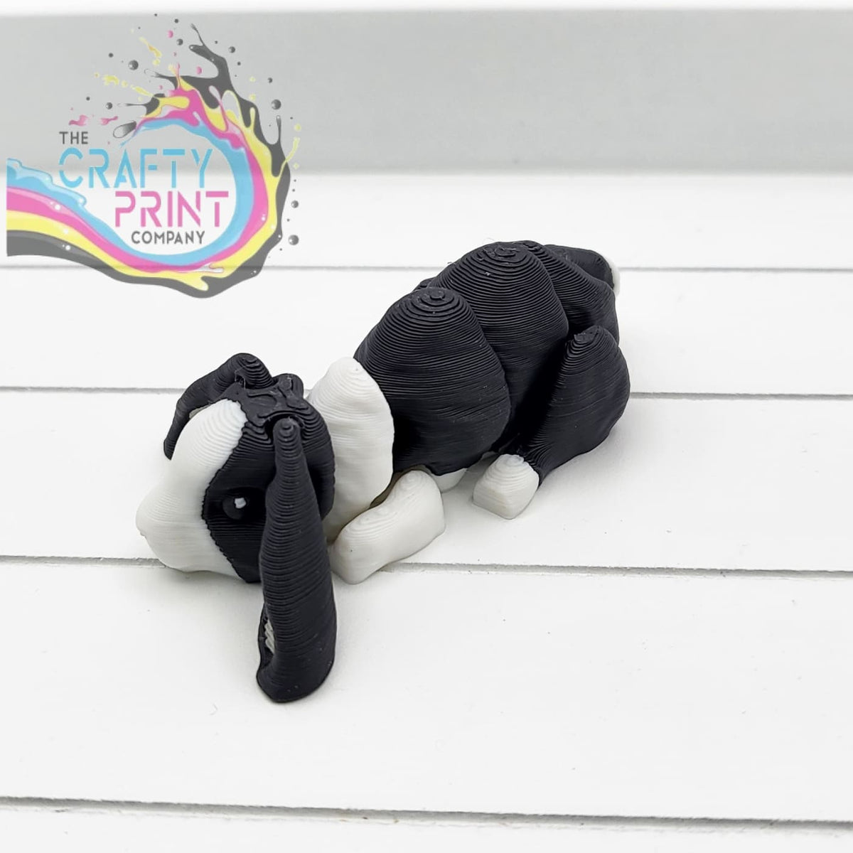 Floppy Eared Rabbit Articulated Flexi Fidget/Keyring – The Crafty Print Company
