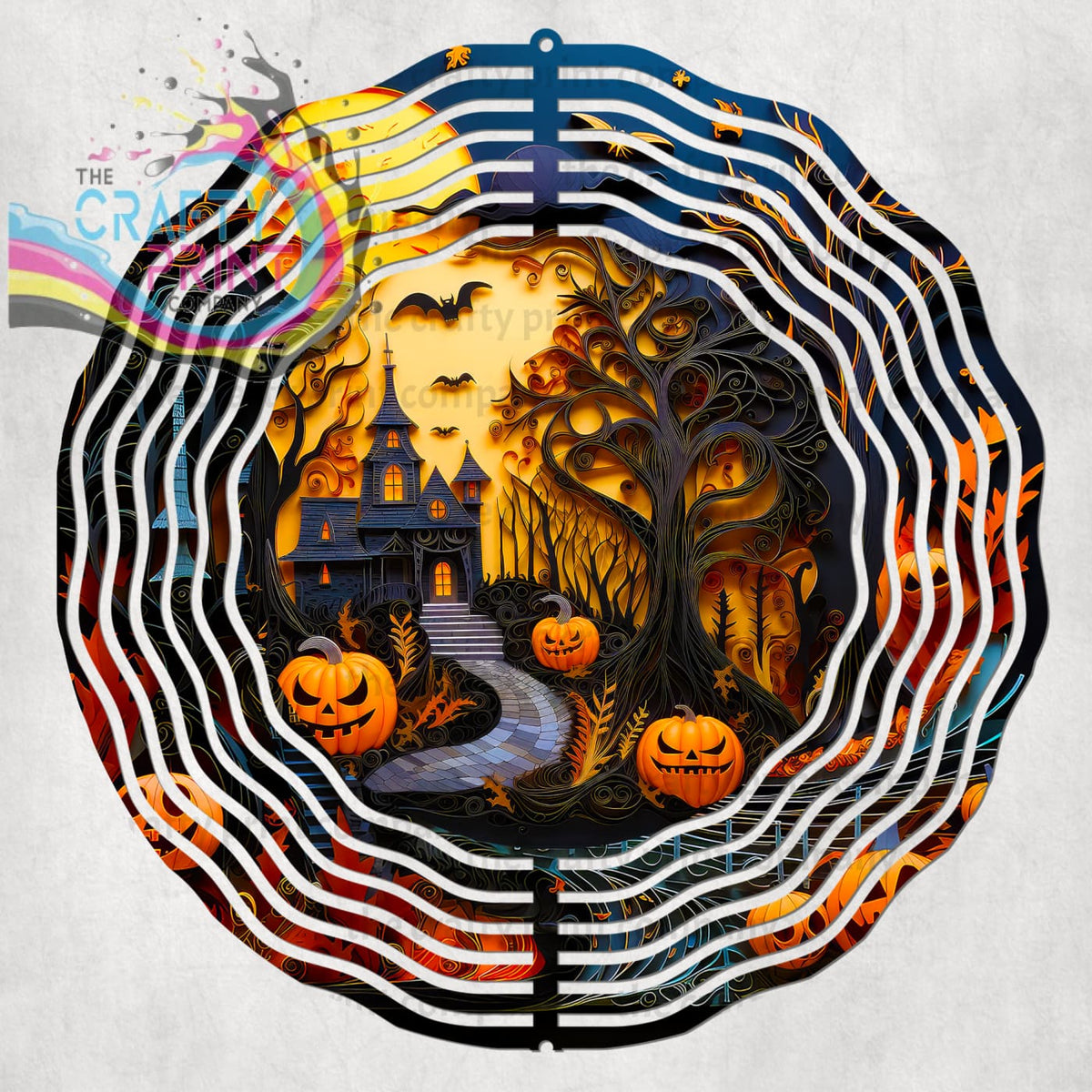 3D Halloween Wind Spinner – The Crafty Print Company