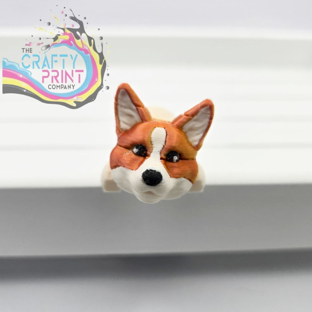 3D Printed Corgi Articulated Flexi Keyring/Fidget – The Crafty Print ...