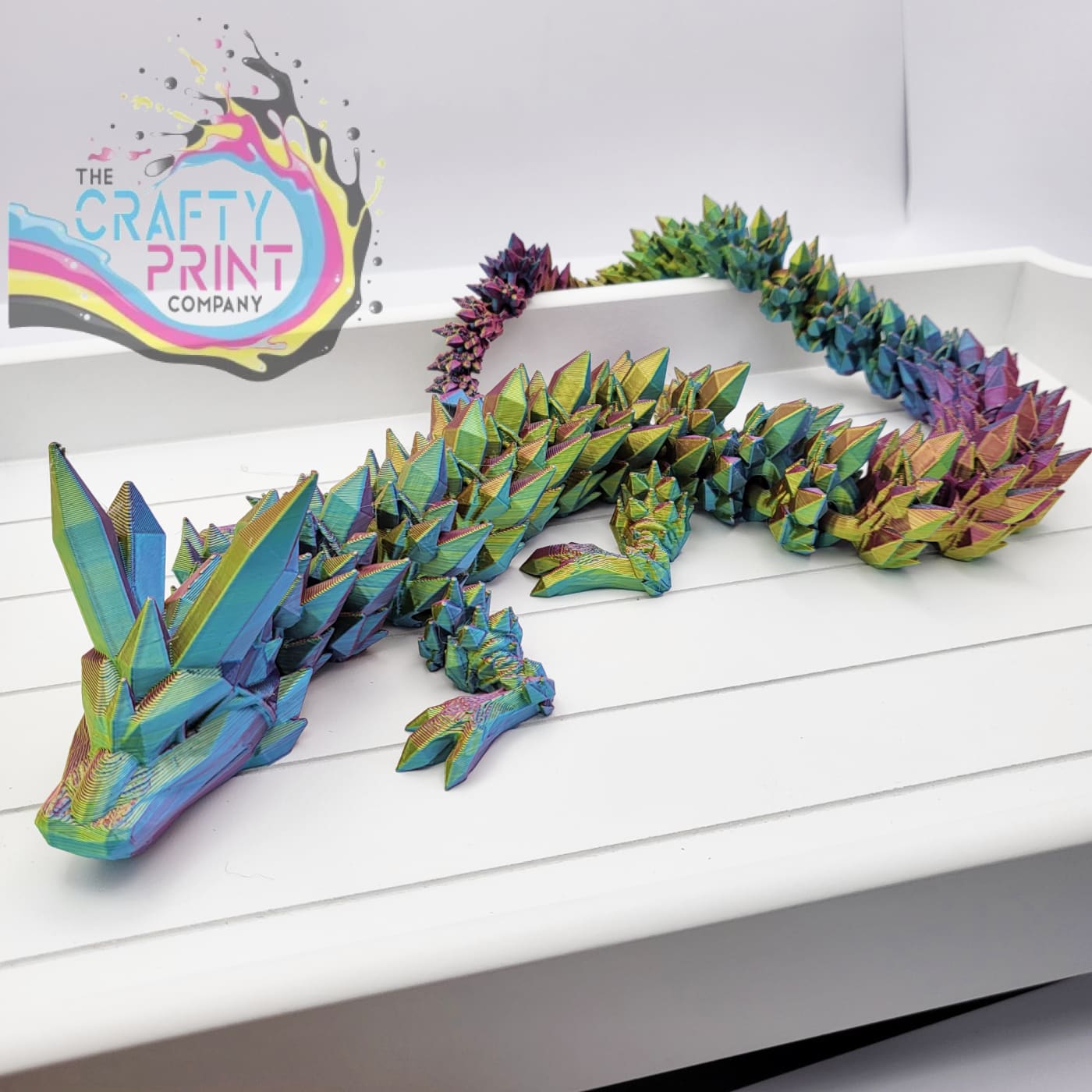3D Printed Crystal Dragon – The Crafty Print Company