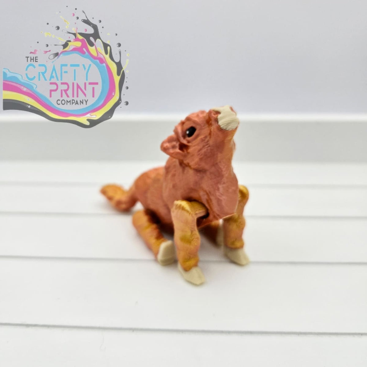 3D Printed Highland Cow Articulated Flexi Keyring/Fidget – The Crafty ...