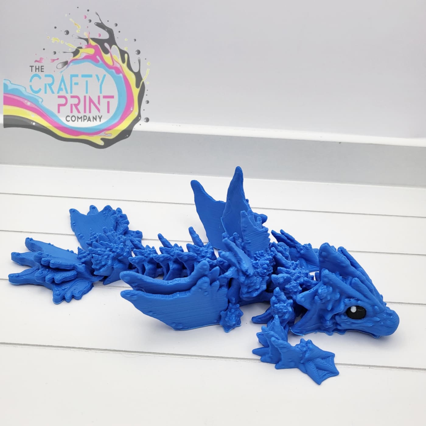 3D Printed Ocean Tadling Dragon in Egg – The Crafty Print Company
