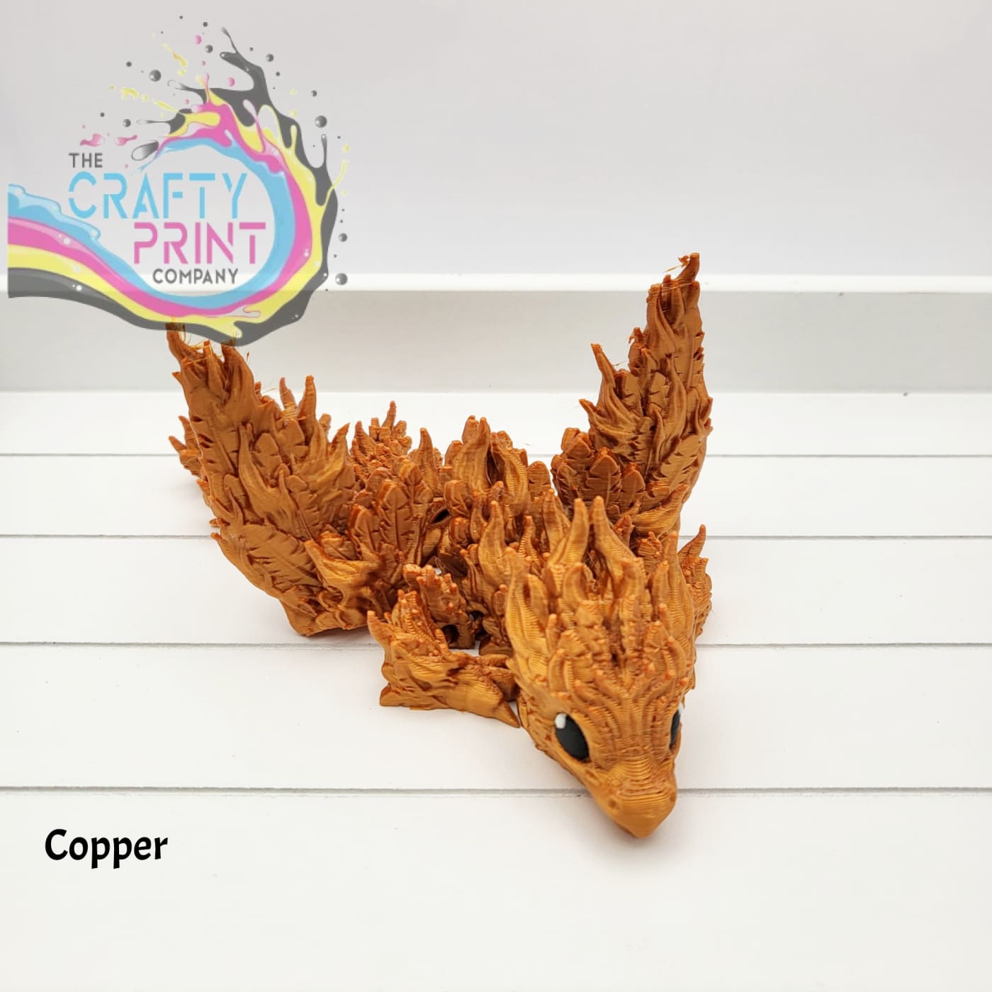 3D Printed Phoenix Dragon – The Crafty Print Company