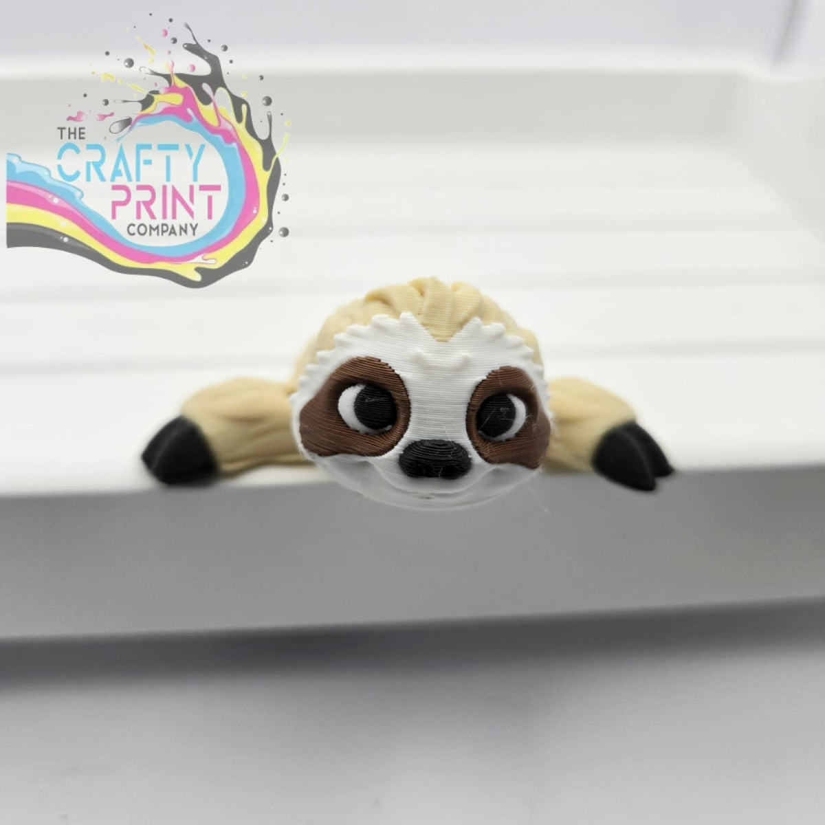 3D Printed Sloth Articulated Flexi Keyring/Fidget – The Crafty Print ...