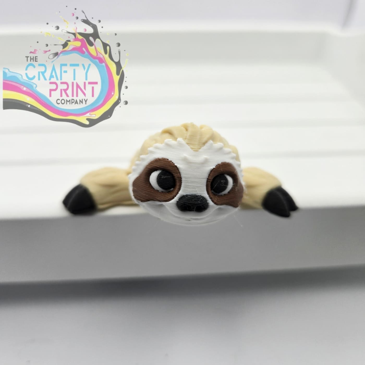 3D Printed Sloth Articulated Flexi Keyring/Fidget – The Crafty Print ...