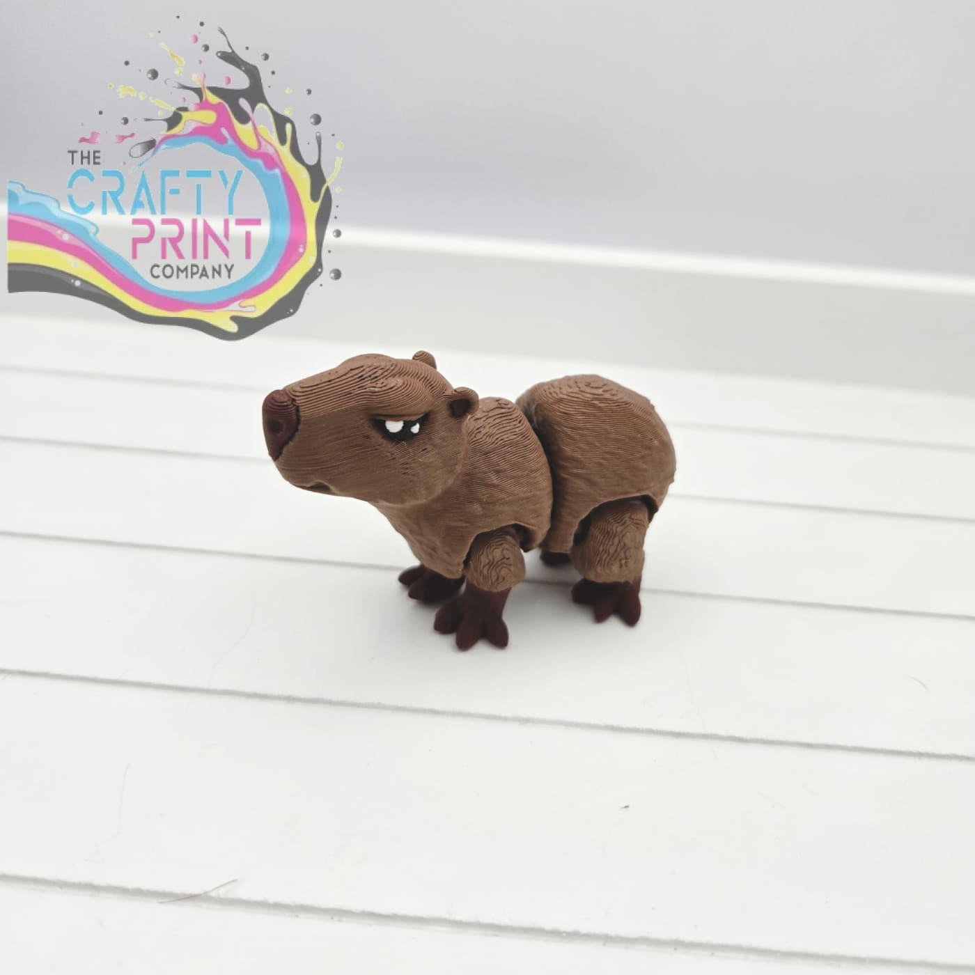 Capybara Articulated Flexi Fidget Toy – The Crafty Print Company