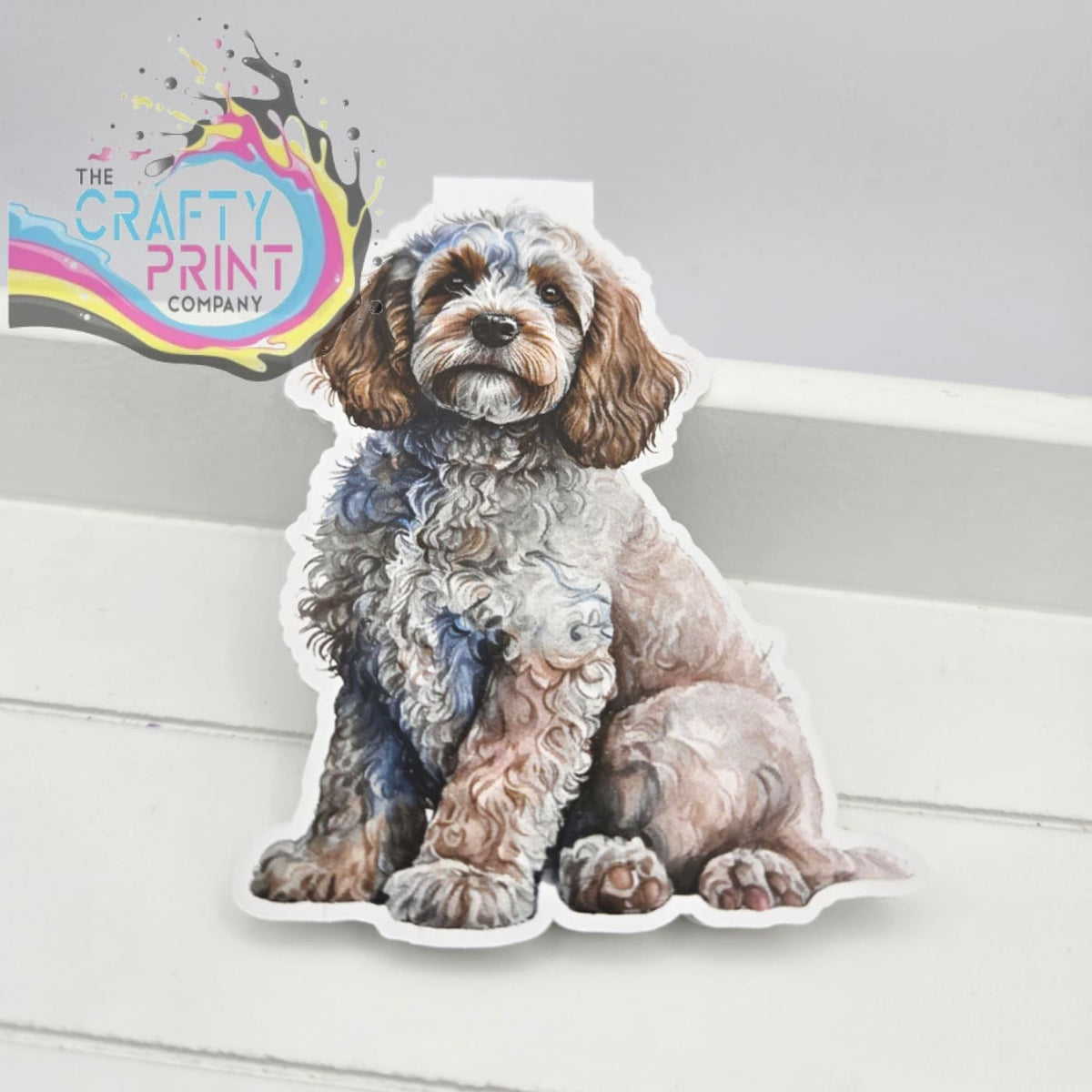 Cockapoo Magnetic Bookmark – The Crafty Print Company