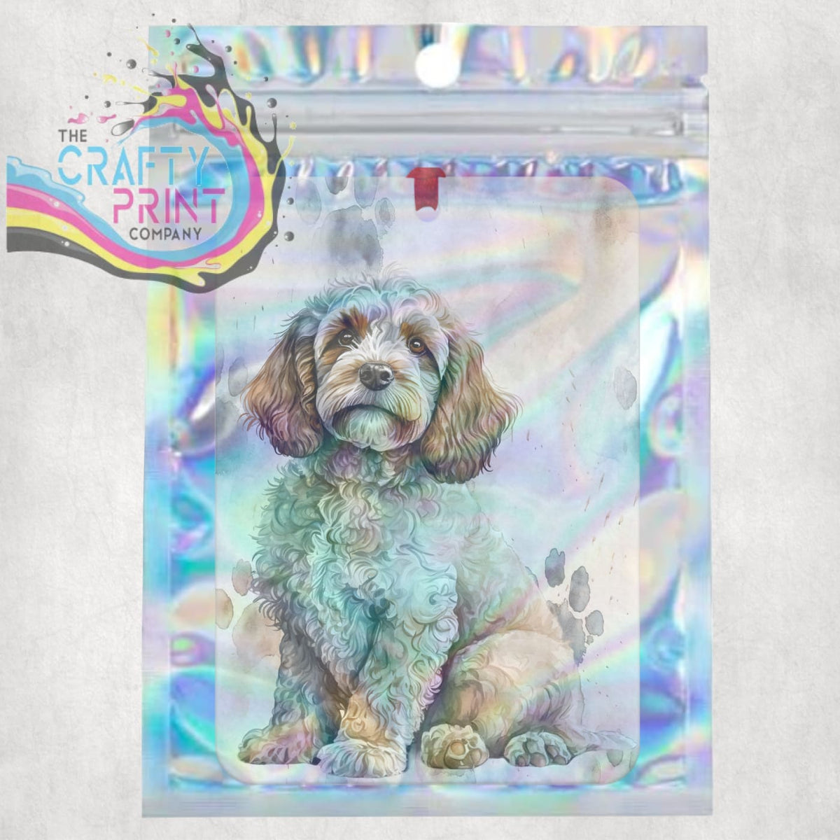 Cockapoo Paw Print Car Air Freshener – The Crafty Print Company