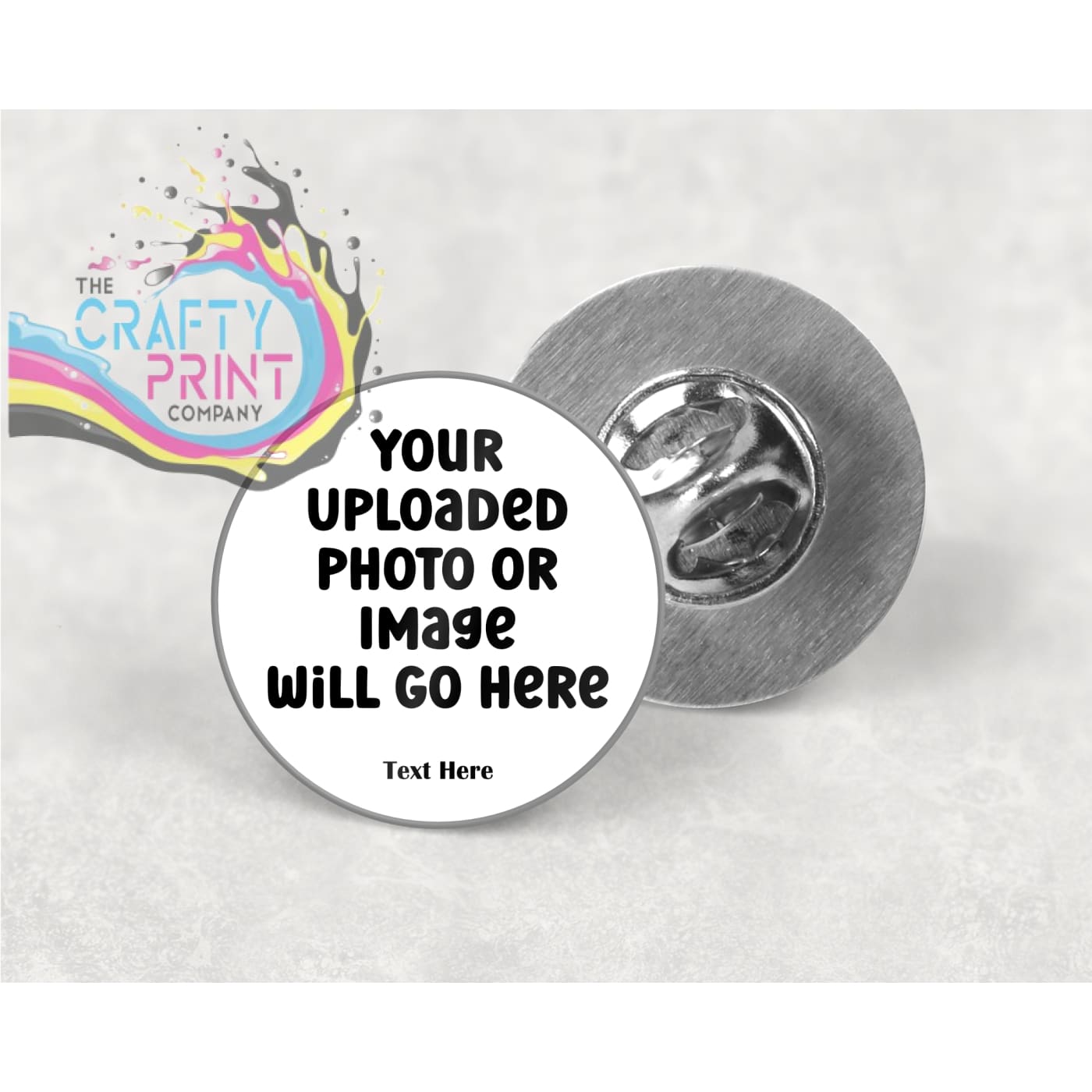 Design your Own Lapel Pin Badge – The Crafty Print Company