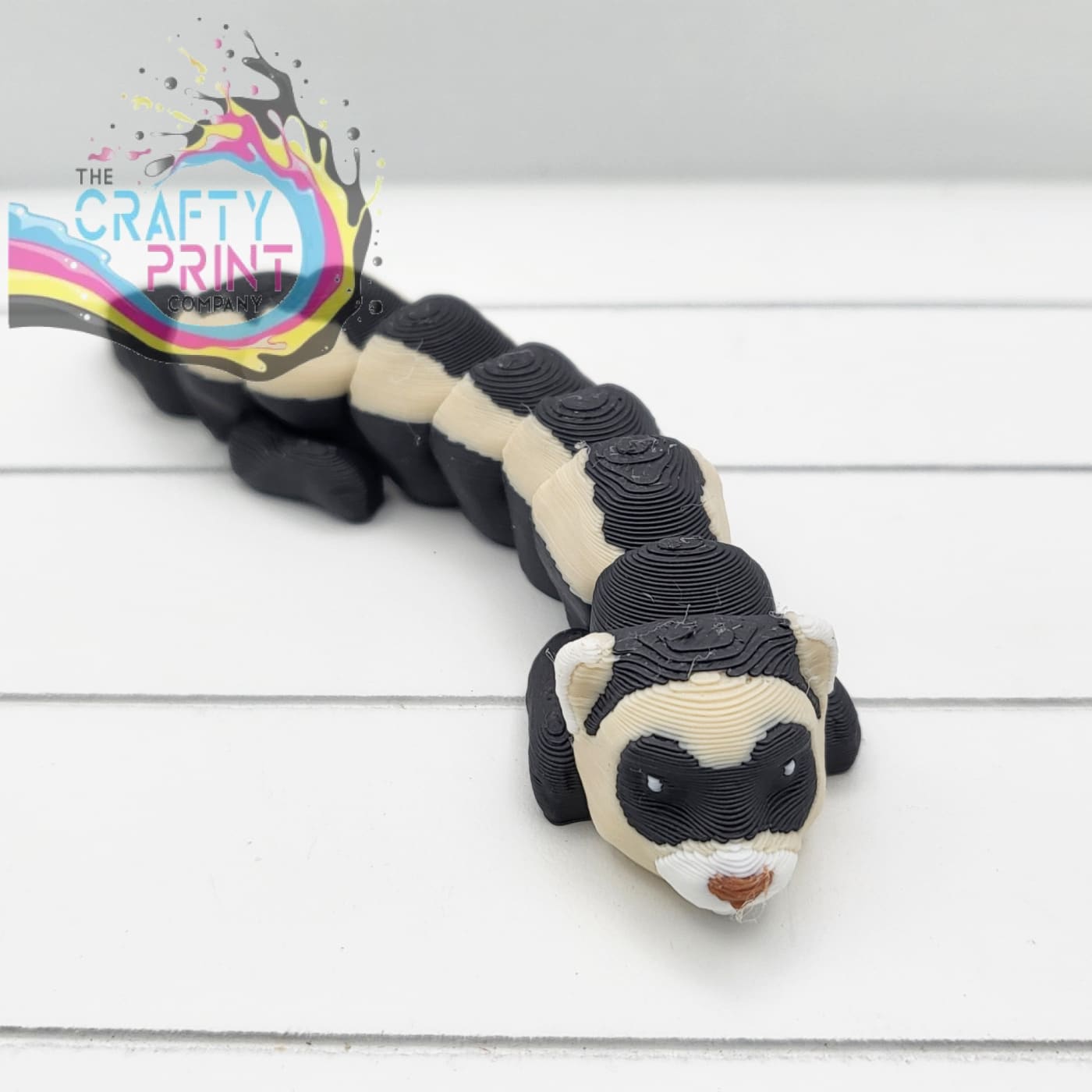 Ferret Articulated Flexi Fidget Toy – The Crafty Print Company