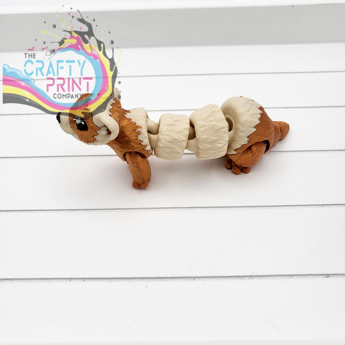 Ferret Articulated Flexi Fidget Toy – The Crafty Print Company