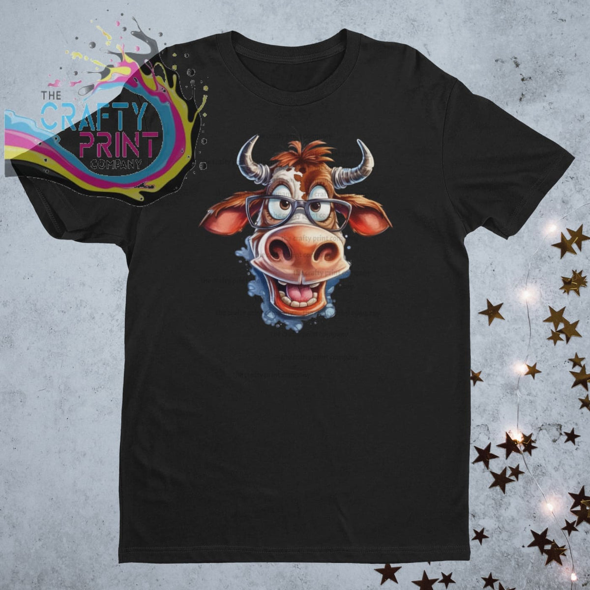 Funny Cow T-shirt – The Crafty Print Company