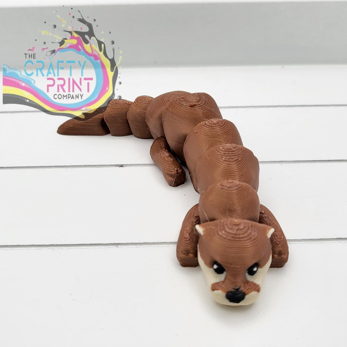 Otter Articulated Flexi Fidget Toy – The Crafty Print Company