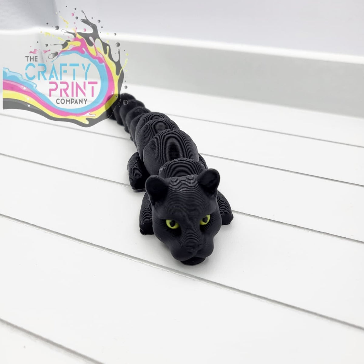 Panther Articulated Flexi Fidget Toy – The Crafty Print Company