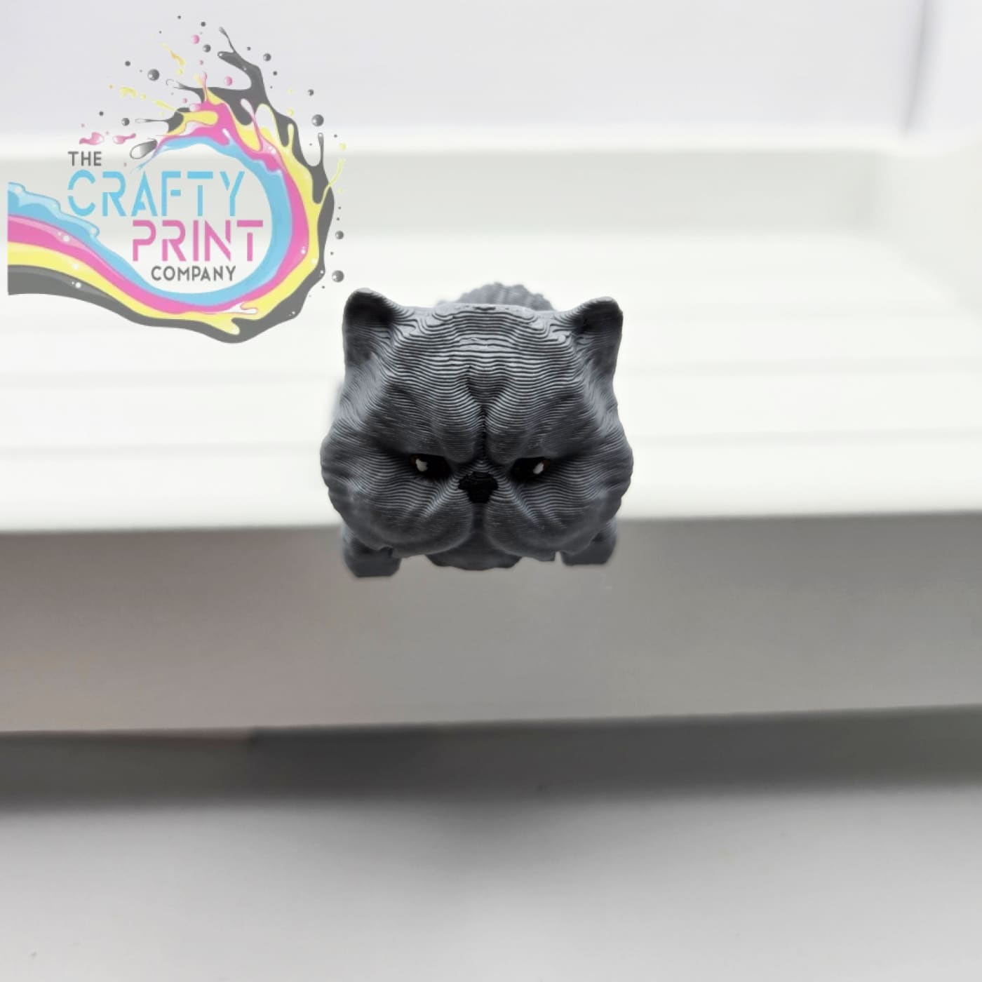 Persian Cat Articulated Flexi Keyring / Fidget – The Crafty Print Company