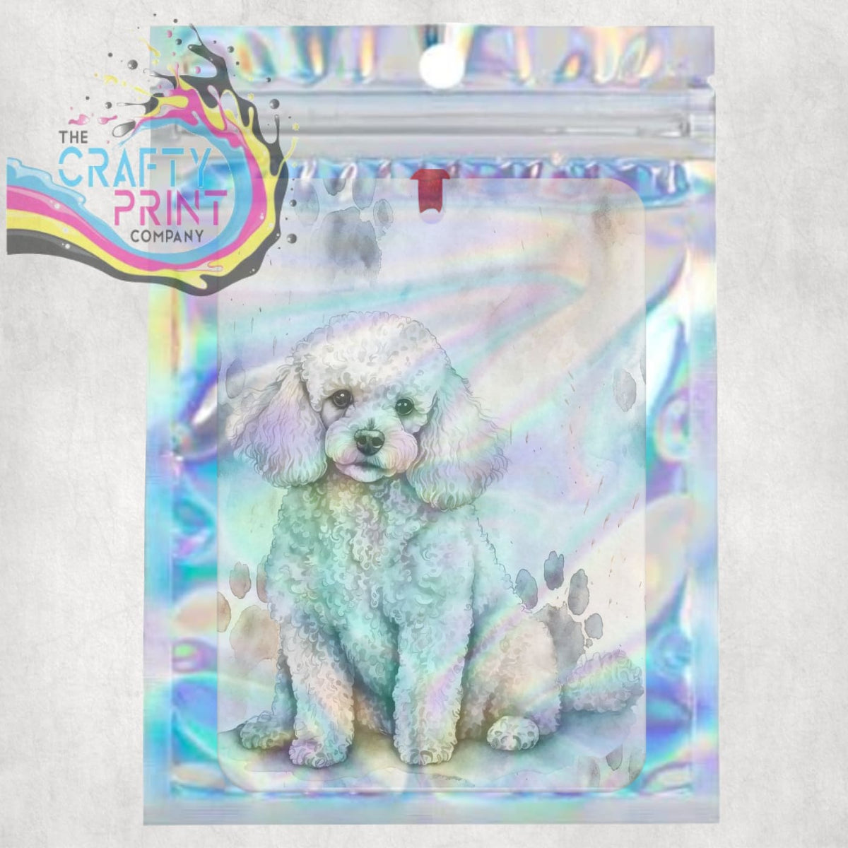 Poodle Paw Print Car Air Freshener – The Crafty Print Company