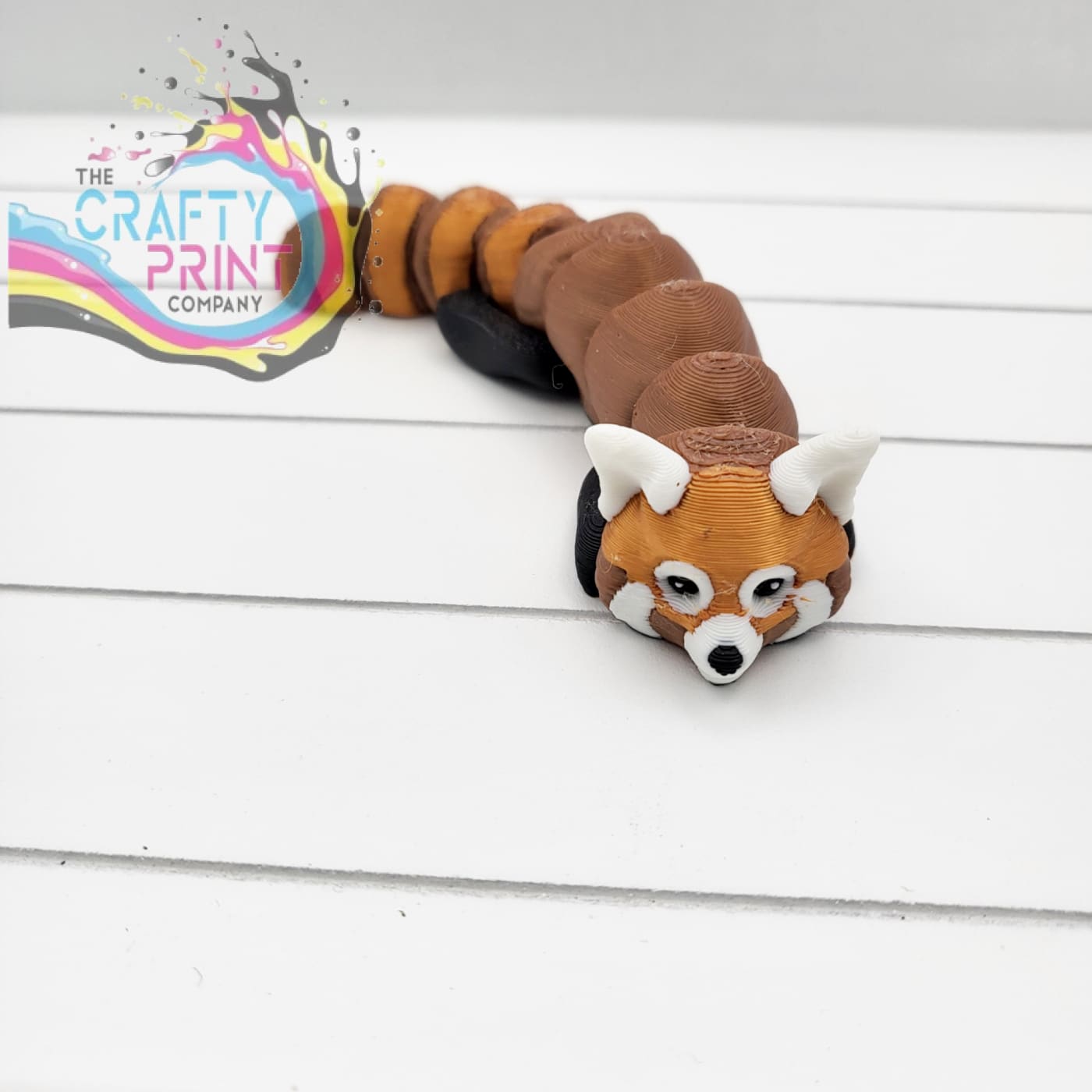 Red Panda Articulated Flexi Fidget Toy for focus – The Crafty Print Company