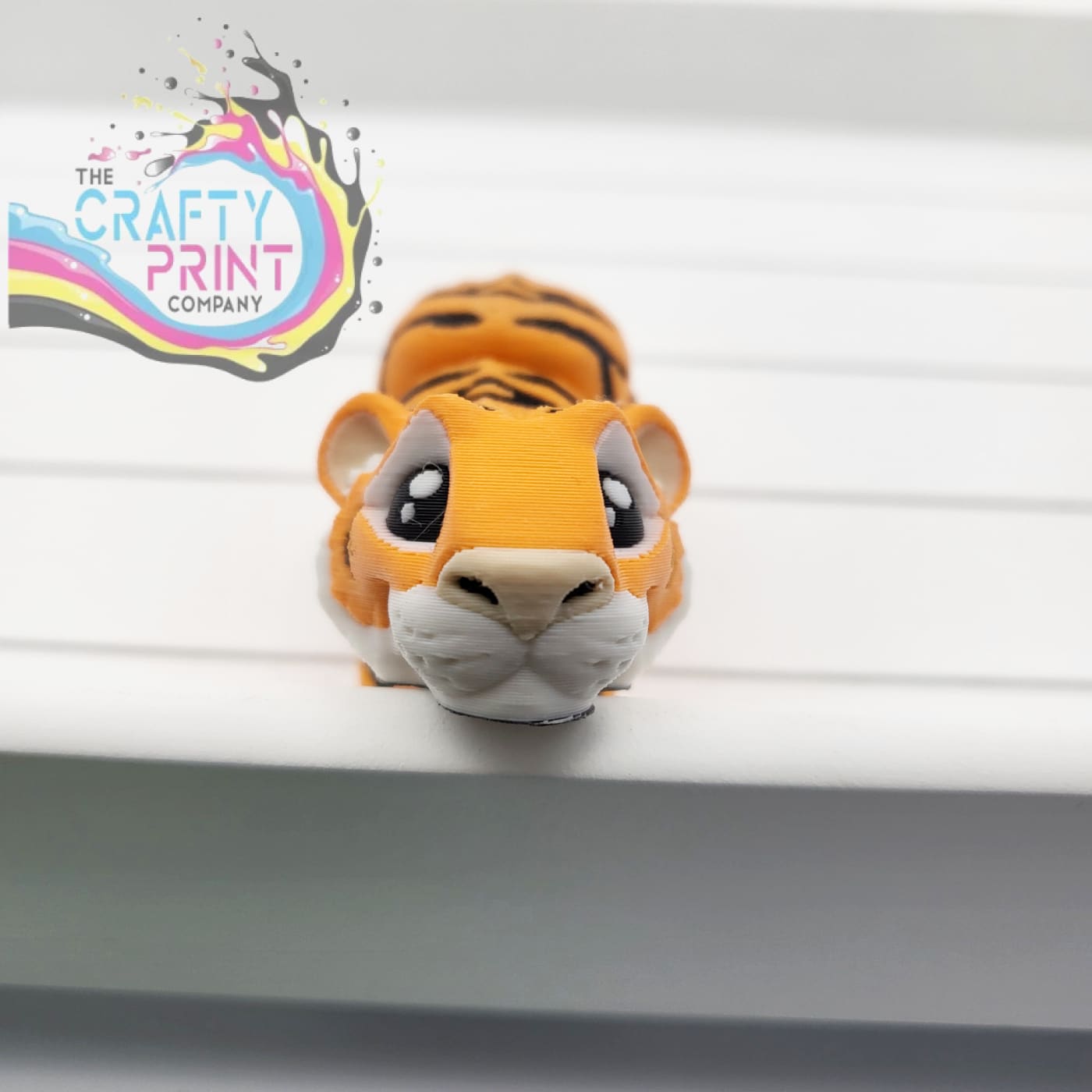Tiger Articulated Flexi Fidget Toy – The Crafty Print Company