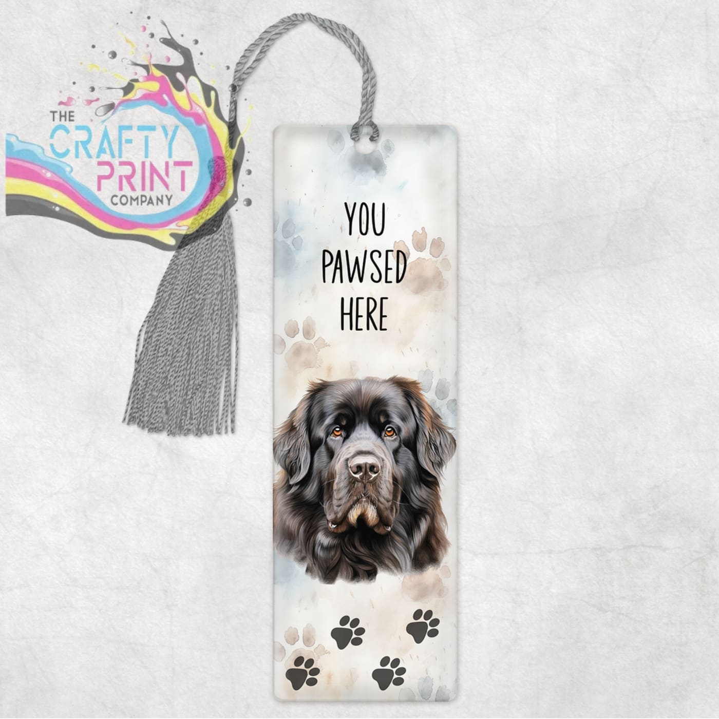 You pawsed here Newfoundland dog bookmark enthusiasts – The Crafty ...