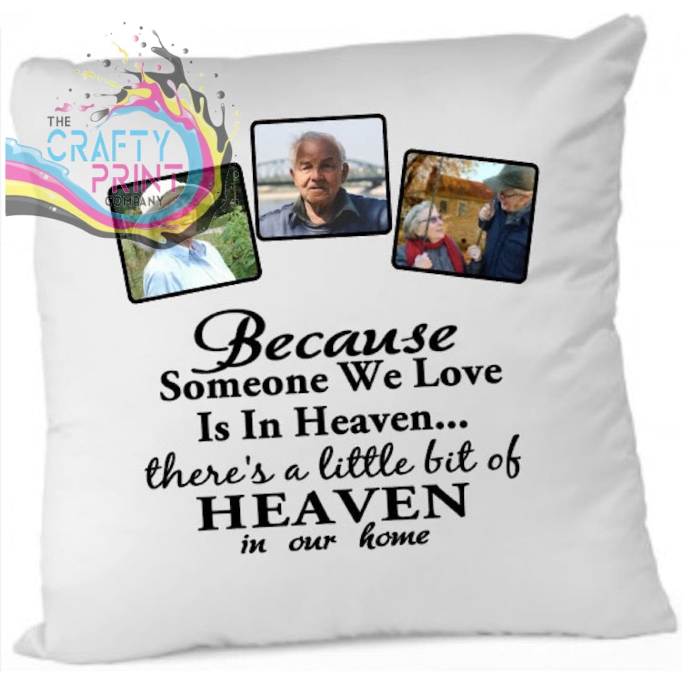 Memorial Someone We Love Premium Sublivelvet Cushion – The Crafty Print ...