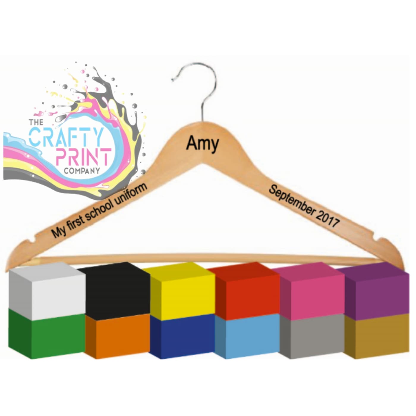 School Uniform Hanger Decal Vinyl Sticker – The Crafty Print Company